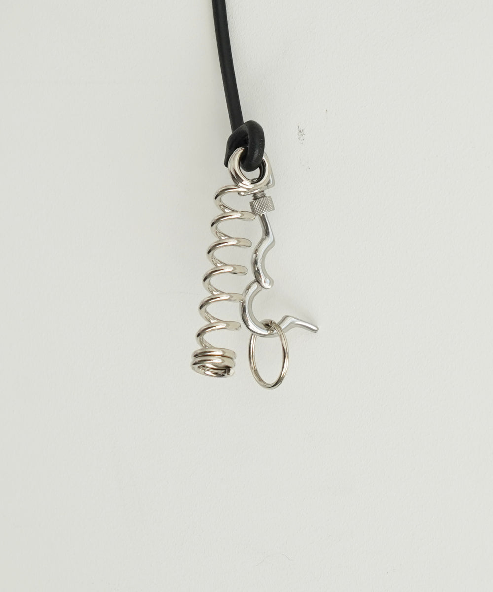 ED ROBERT JUDSON【エドロバートジャドソン】coil holder key cord "black"｜O WEB STORE