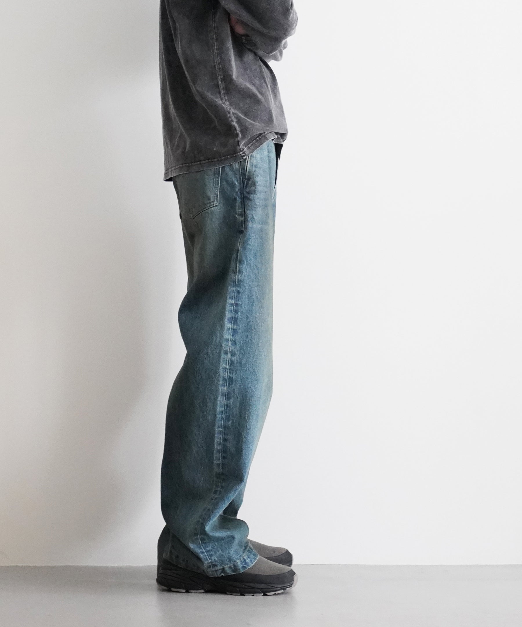 KAIKO【カイコー】the denim wide fit VIntage "indigo"｜O WEB STORE